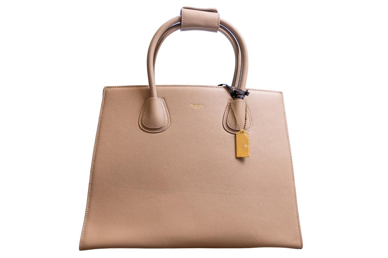 Moncrief London Victoria Classic Bag in Taupe | Powered by Givergy